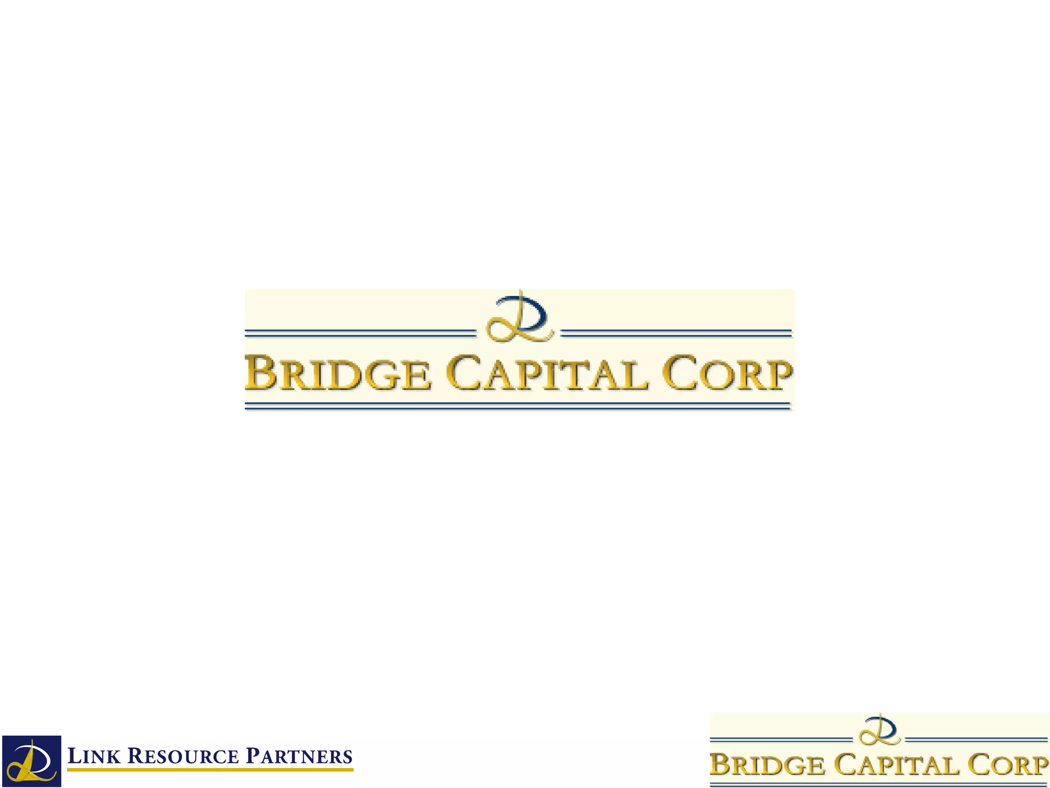 Bridge Capital Corp with Roy Murad | PPT
