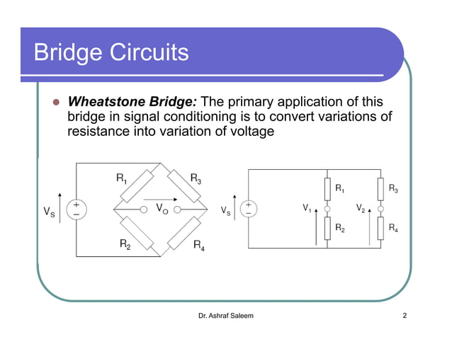Bridge circuits | PDF | Physics | Science