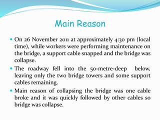 Bridge collapse | PPT