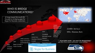 Bridge communications presentation | PPTX