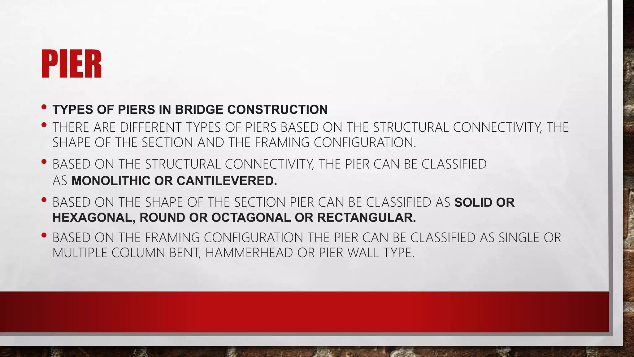 Bridge components | PPTX