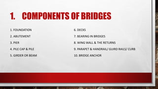 Bridge components | PPTX