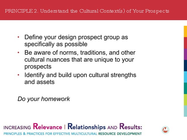 Multicultural Resource Development - Principles and Practices | PPT