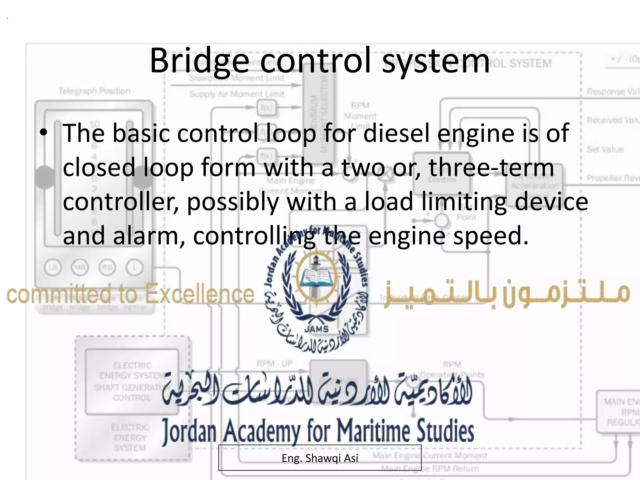 Bridge control system | PPTX
