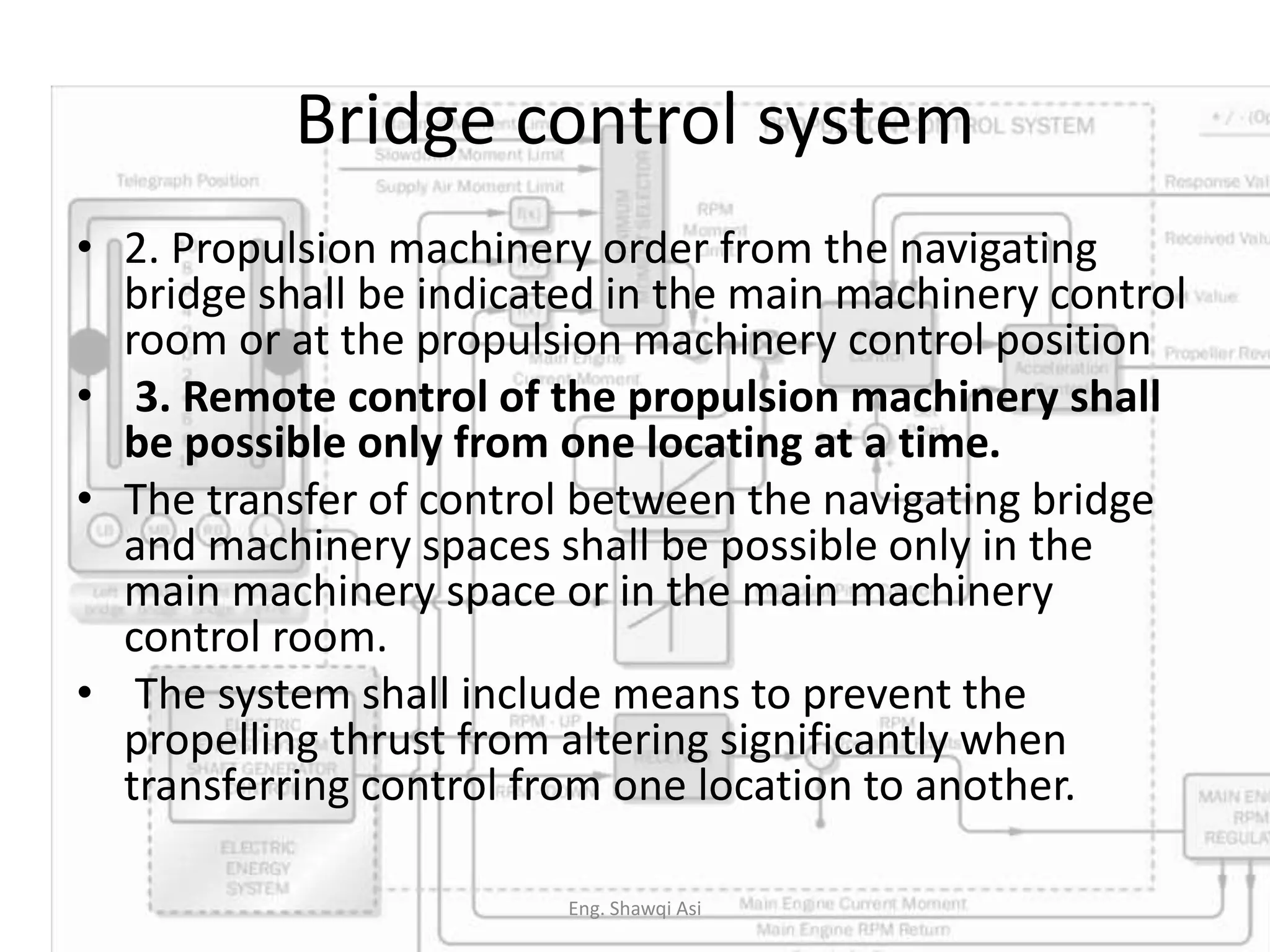 Bridge control system | PPTX