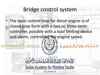 Bridge control system | PPTX