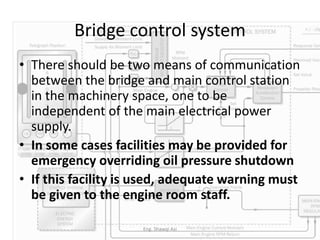 Bridge control system | PPTX
