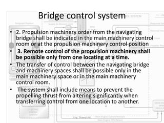 Bridge control system | PPTX