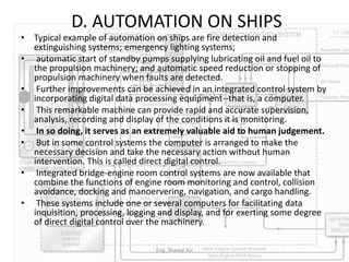 Bridge control system | PPTX