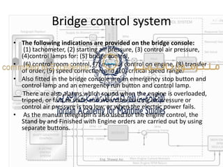 Bridge control system | PPTX