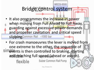 Bridge control system | PPTX