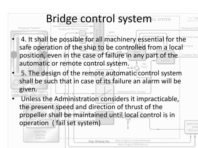 Bridge control system
