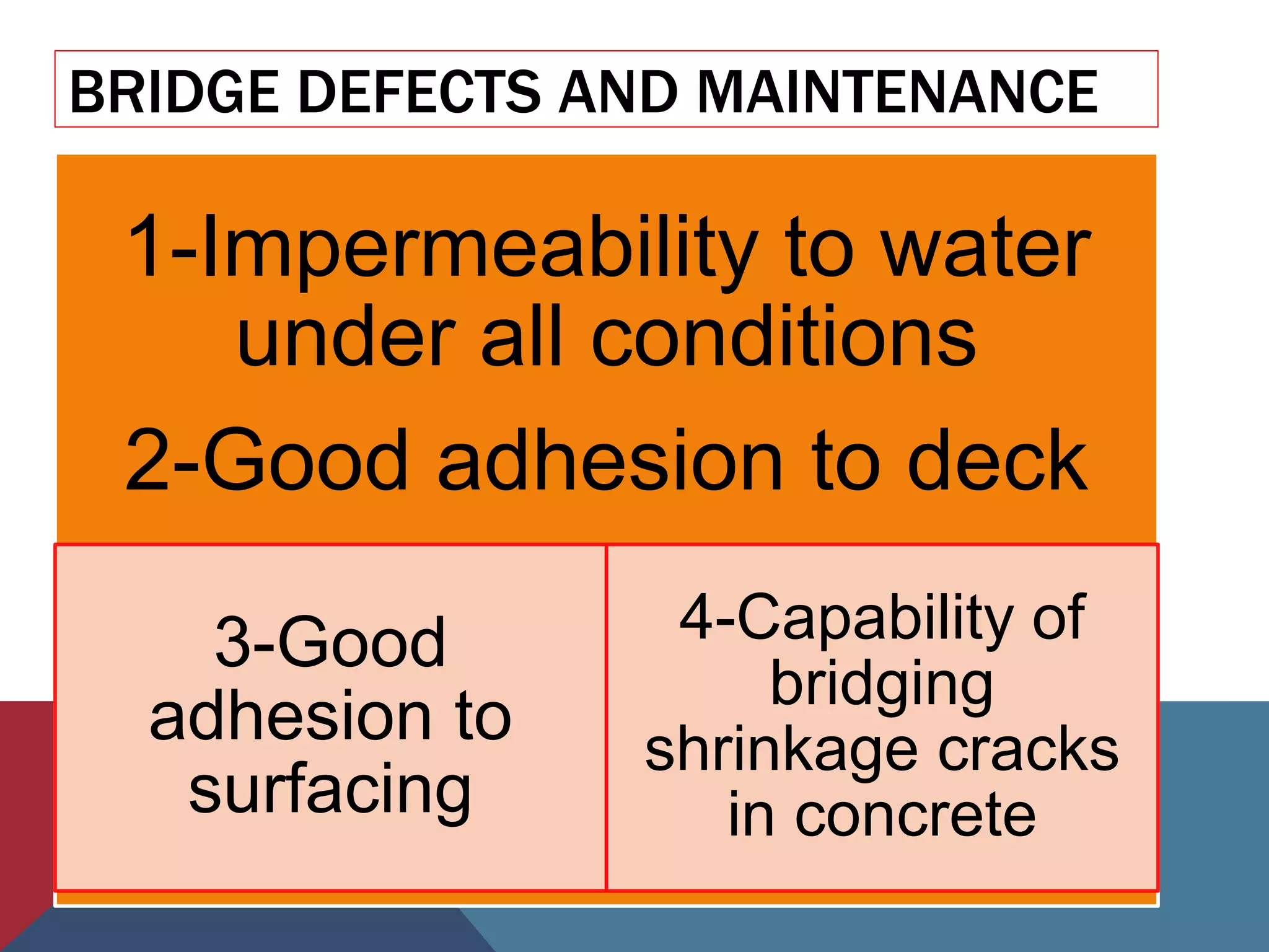 Bridge defects | PPTX