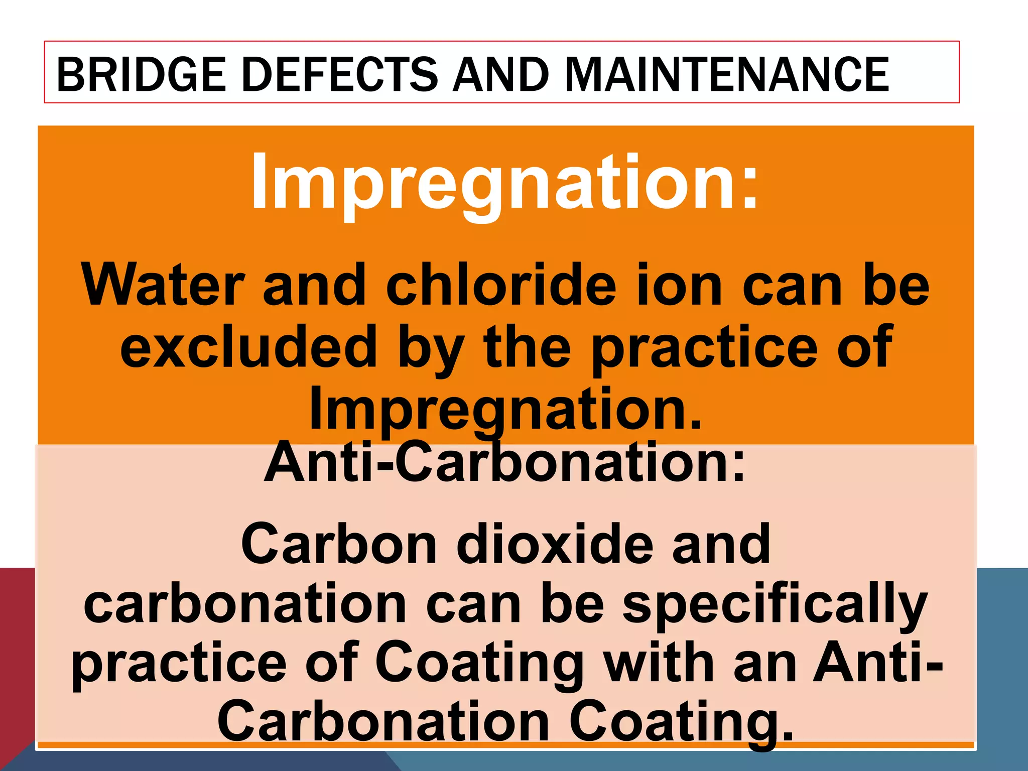 Bridge defects | PPTX