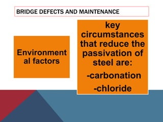 Bridge defects | PPTX