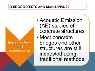 Bridge defects | PPTX