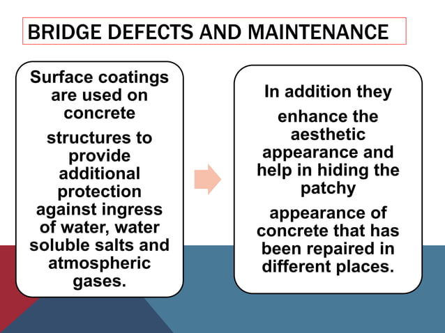Bridge defects | PPTX