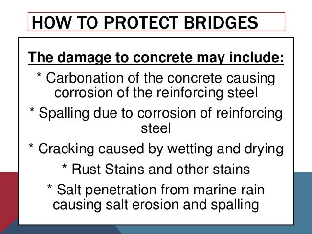 Bridge defects
