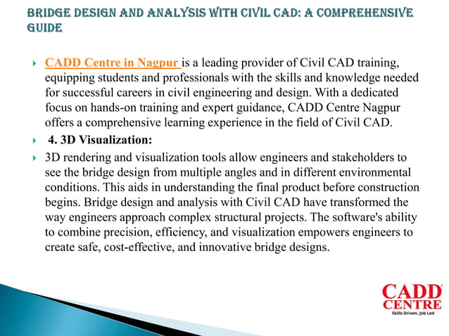 Bridge Design and Analysis with Civil CAD: A Comprehensive Guide | PDF
