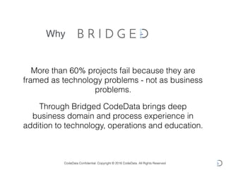 Bridged Overview by CodeData | PPT