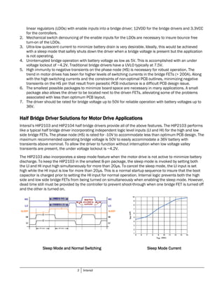 Bridge drivers for bldc motor applications | PDF