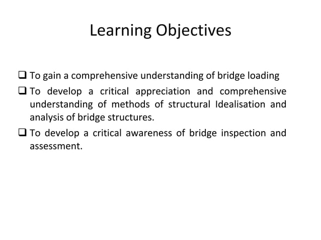 Bridge engineering | PPT