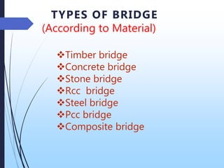Bridge engineering | PPTX