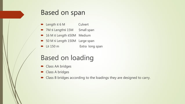Bridge engineering | PPT