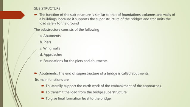 Bridge engineering | PPT