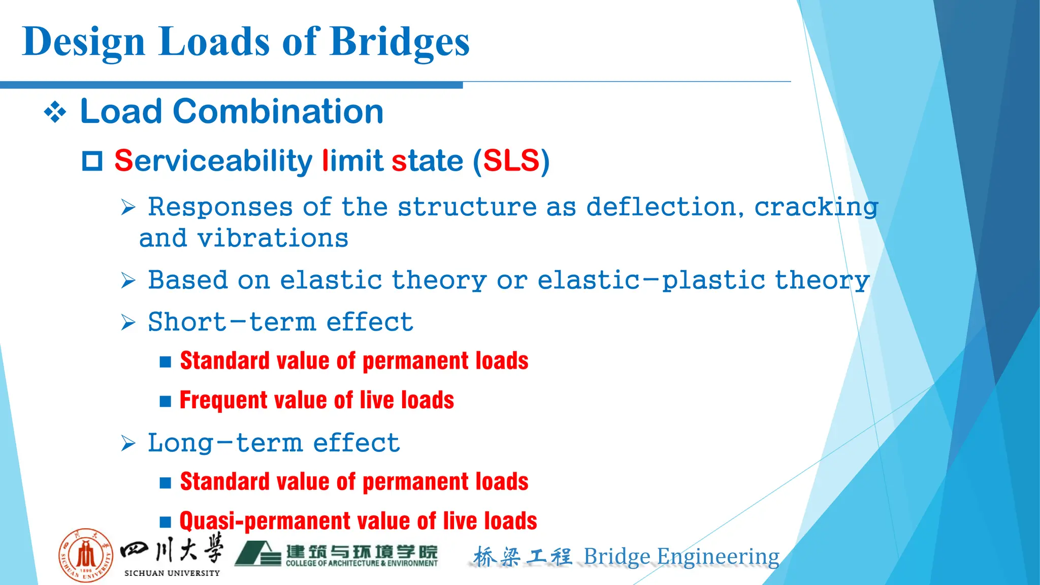 [Bridge Engineering] Chapter 2: Design Loads of Bridges | PDF