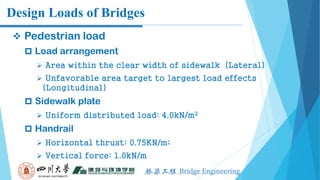[Bridge Engineering] Chapter 2: Design Loads of Bridges | PDF