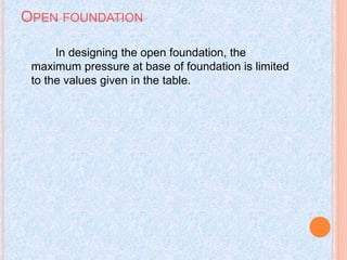 Bridge foundation | PPTX