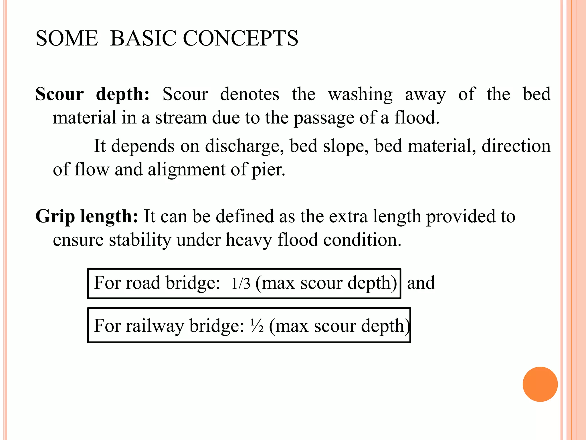 Bridge foundation and its loading system | PPSX