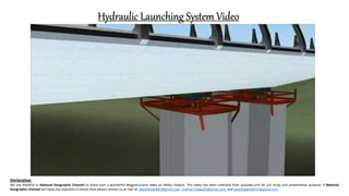 Bridge Girder Launcher Machine | PPTX