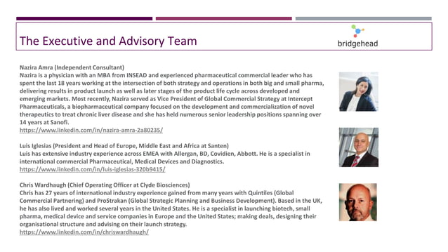 Bridgehead credentials slide deck | PPTX | Business Expos & Conferences ...