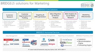 BRIDGEi2i Analytics Solutions - B2C Customer Intelligence | PPT