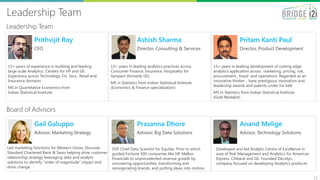 Bridgei2i Analytics Solutions Introduction | PDF