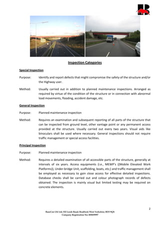 Bridge Inspections Profile | PDF