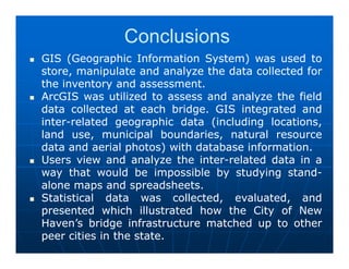 Bridge Inventory Using GIS | PDF