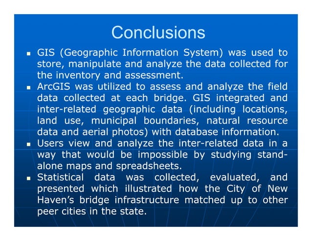 Bridge Inventory Using GIS | PDF