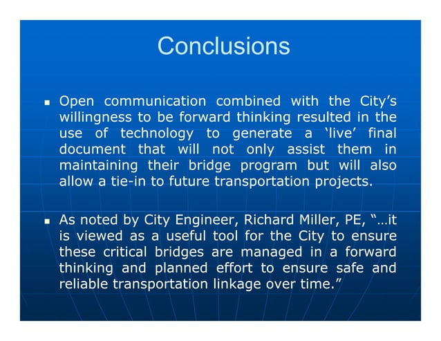 Bridge Inventory Using GIS | PDF