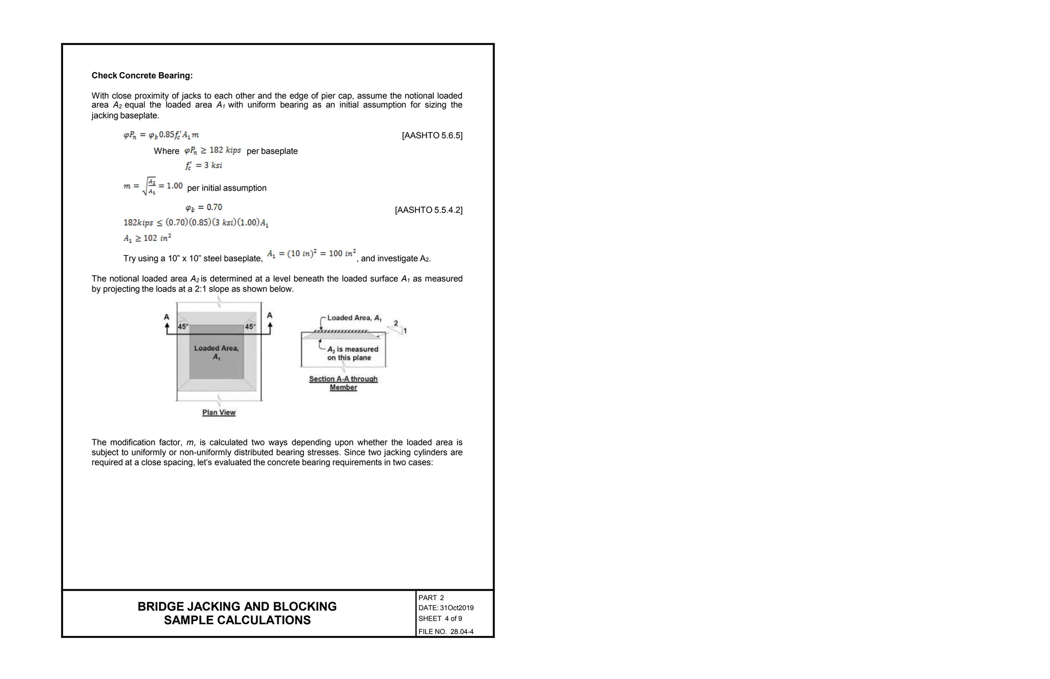 Bridge Jacking Design Sample Calculation.pptx