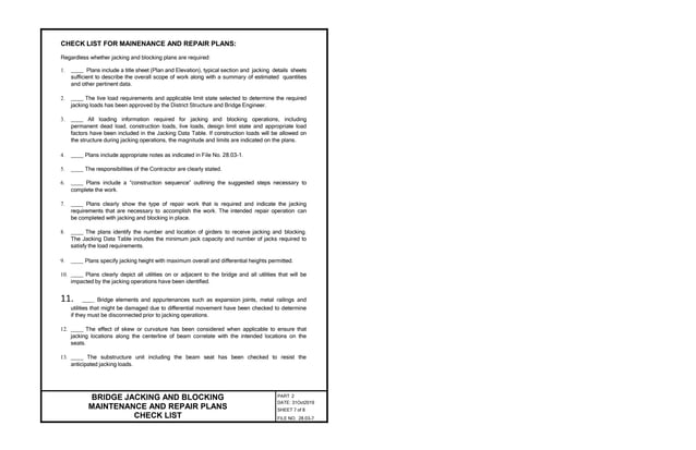 Bridge Jacking Design Sample Calculation.pptx | Civil Engineering Industry | Industries