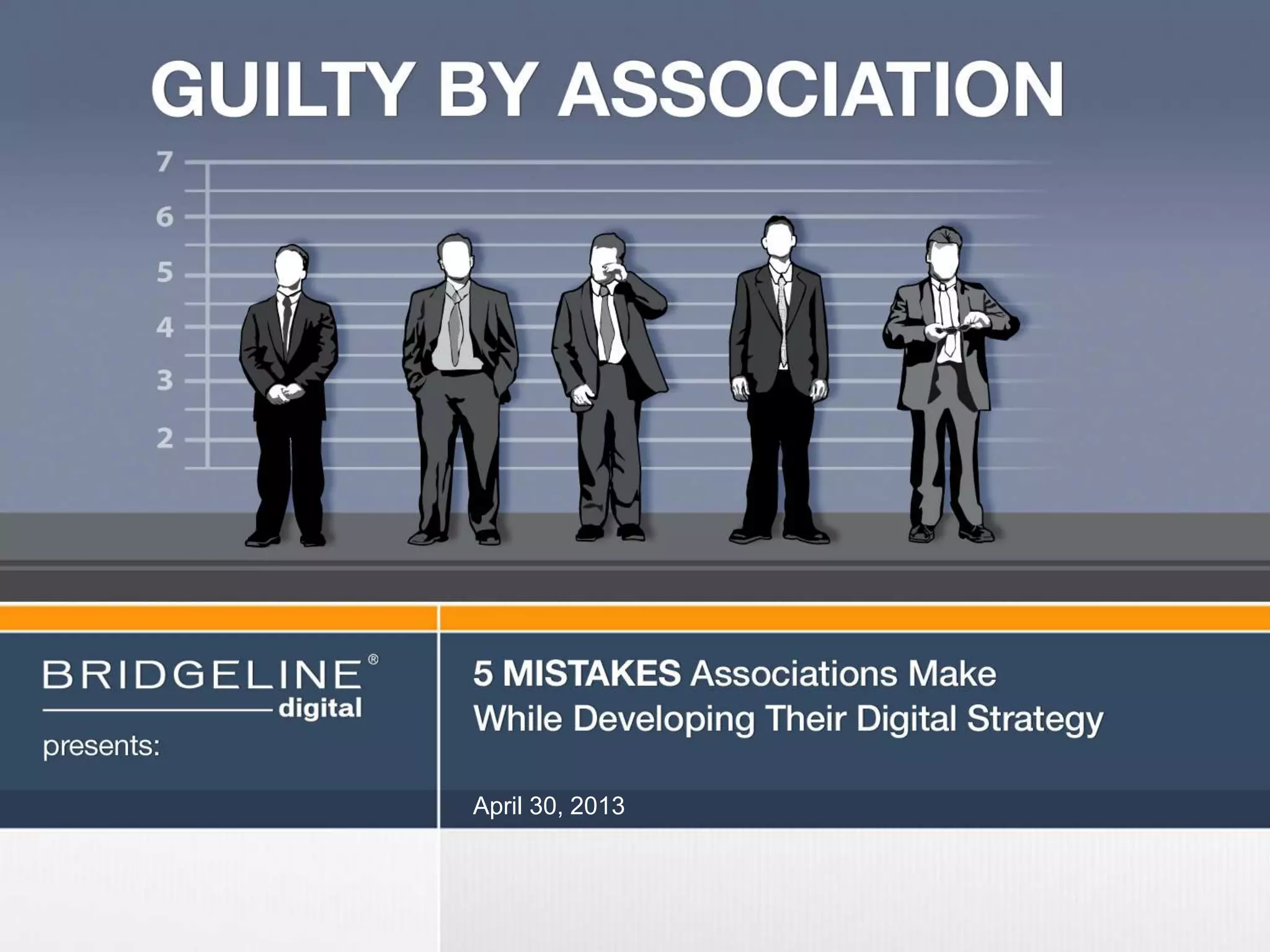 Guilty by Associations - Five Mistakes Associations Make While ...
