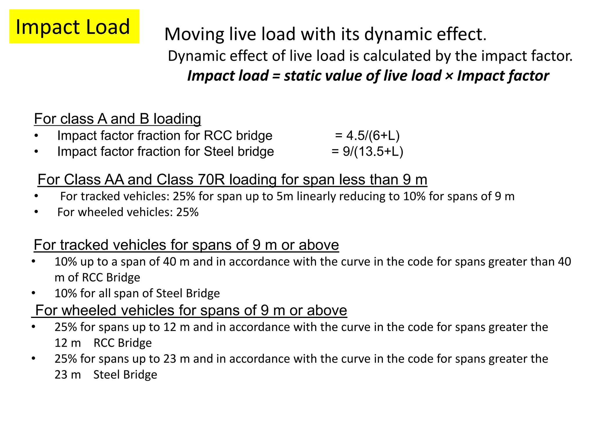 Bridge loading | PDF