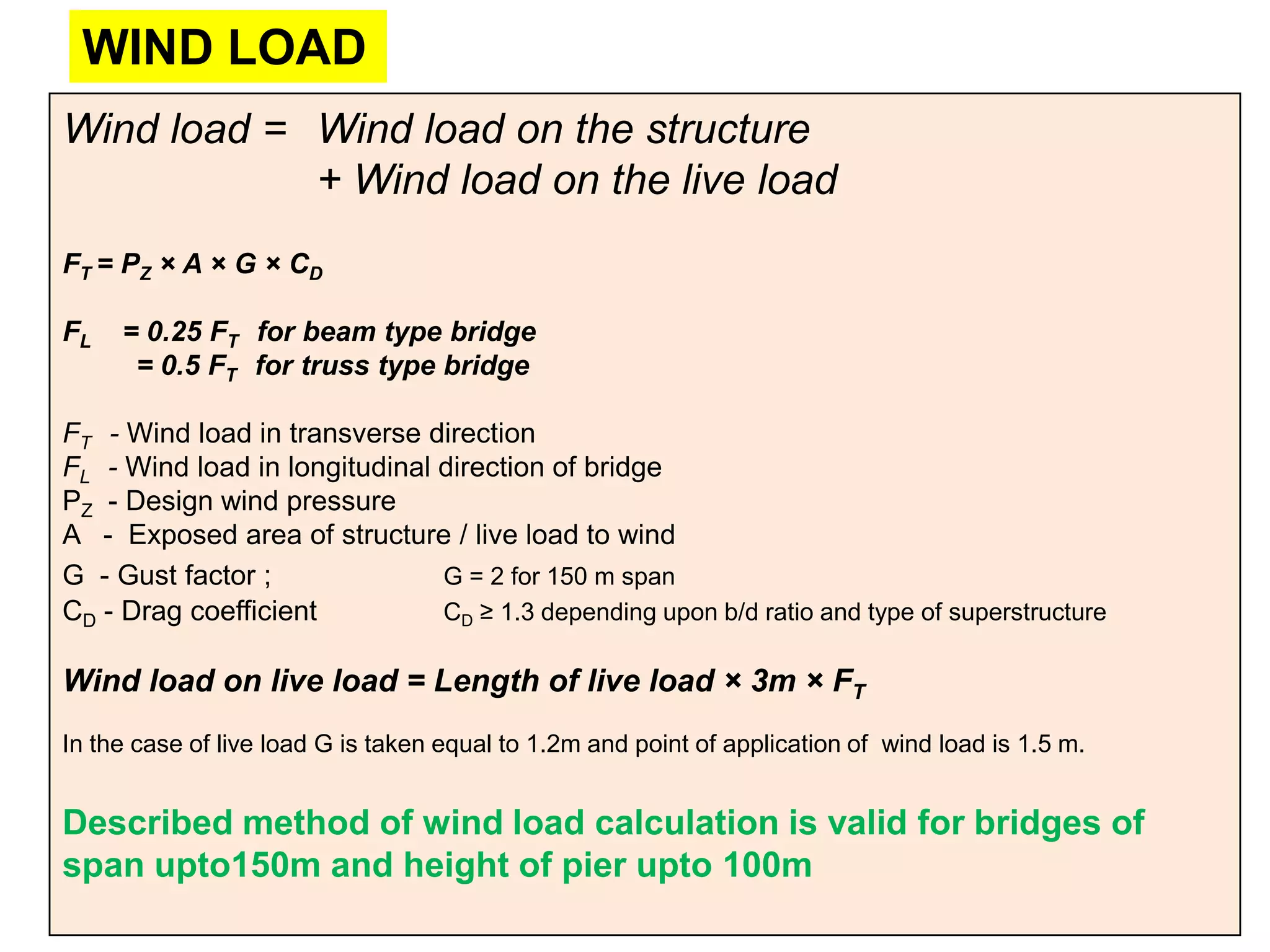 Bridge loading | PDF