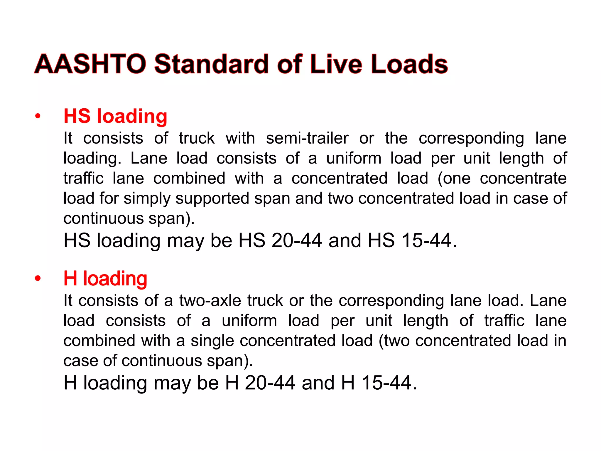 Bridge loading | PDF