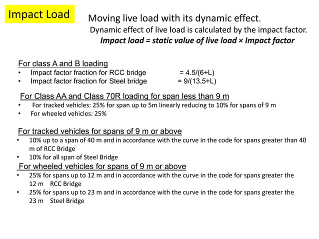 Bridge loading | PDF