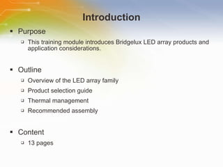Bridgelux LED Arrays | PPT