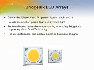 Bridgelux LED Arrays | PPT